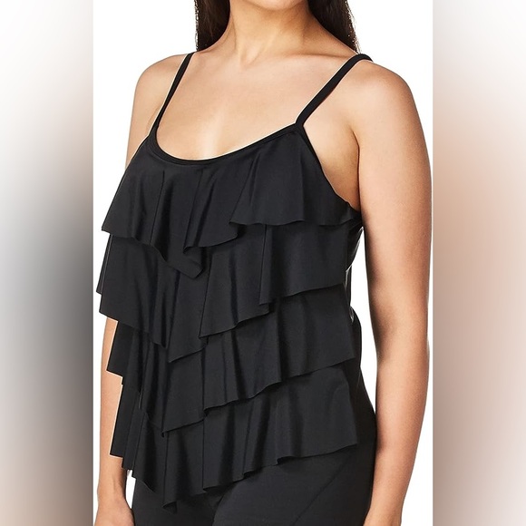 Catalina | Swim | Catalina Plus Size 2x Ruffle Layer Tankini Swim Top ...